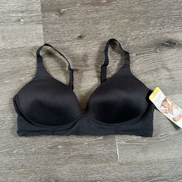 Warner's | Intimates & Sleepwear | Nwt Warners Simply Perfect 4c Black ...